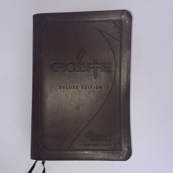 Accents | The Expositors Study Bible Crossfire Ed Kjv Leather Signed Gabriel Swaggart | Poshmark